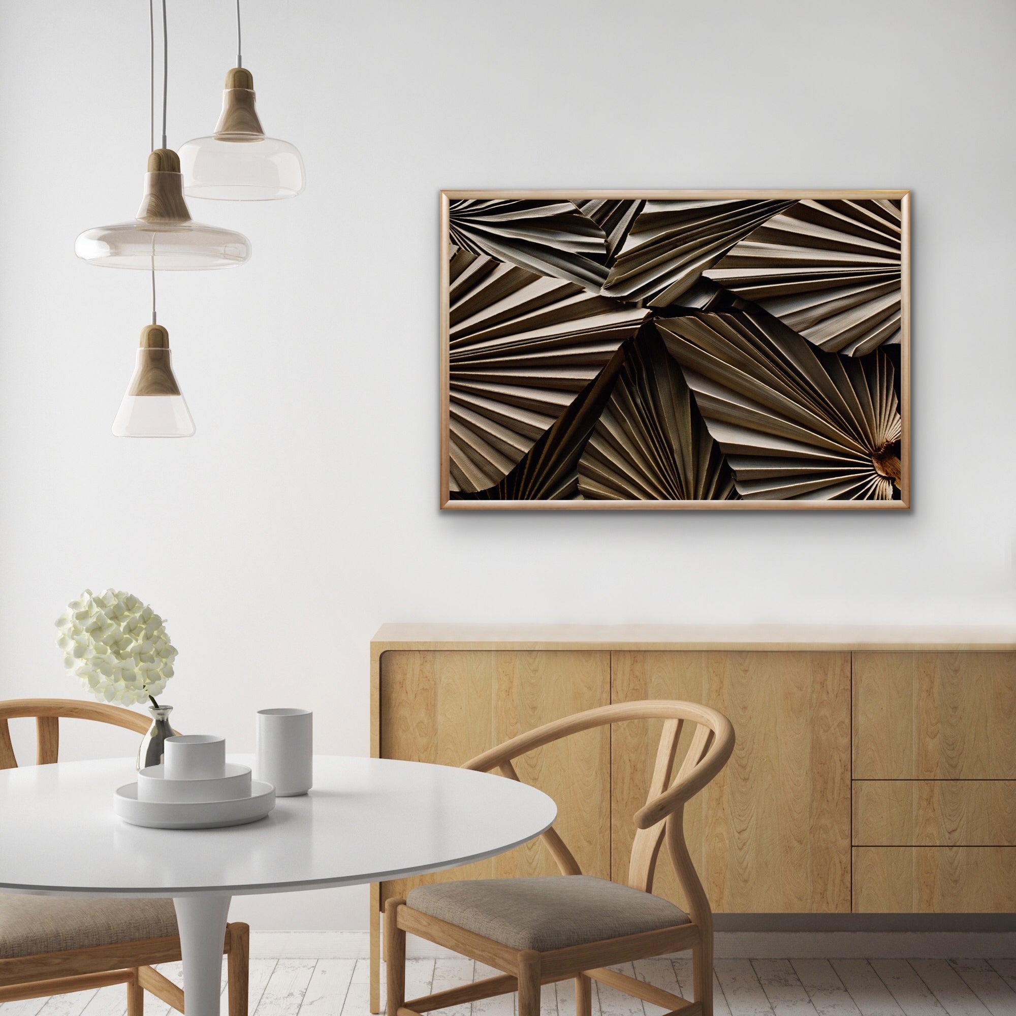 Nordic Simplicity - 7 - Large Scale Floral Wall Art – Teolai Design